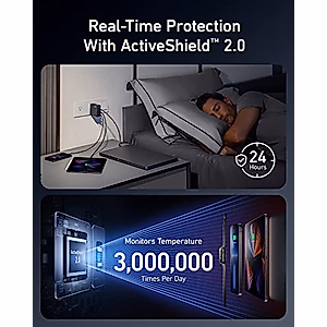 Anker USB C Charger, Anker 747 Charger GaNPrime 150W, PPS 4-Port Fast Compact Foldable Wall Charger, and Anker New Nylon USB C to USB C Charger Cable (6ft 60W, 2-Pack) for MacBook Pro/Air, and More