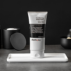 Anthony Conditioning Beard Wash, 6 Fl Oz Hair and Beard Tamer 2 Fl Oz.