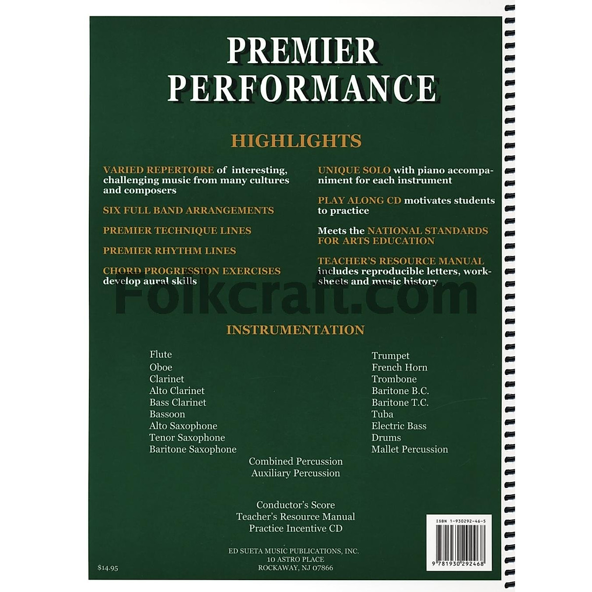 Premier Performance: Combined Percussion, Book 2