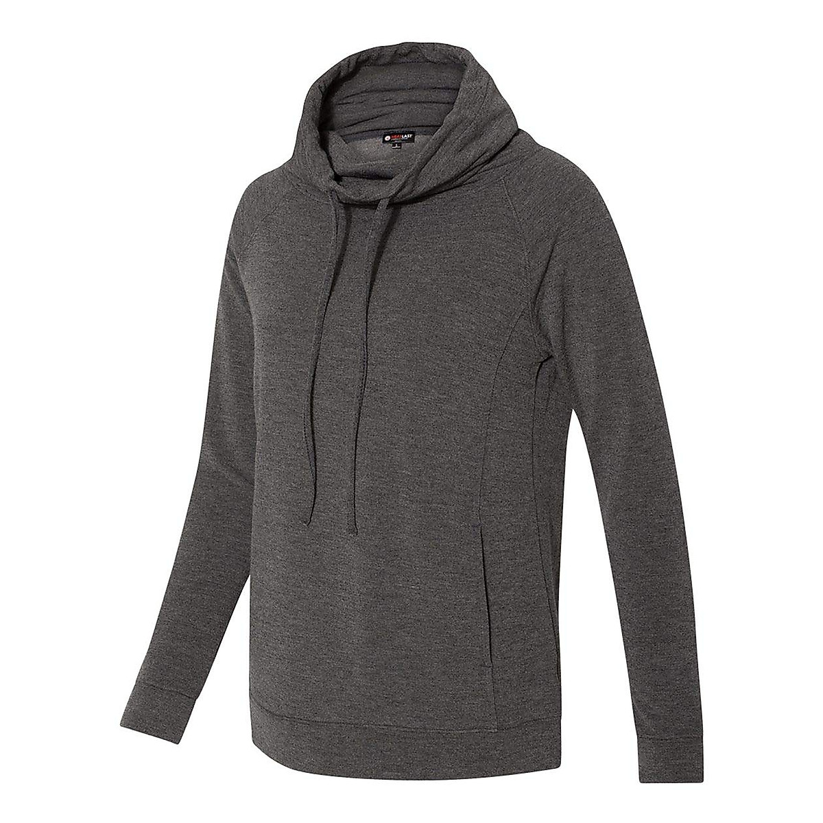 Weatherproof Women?s Heat Last Faux Cashmere Funnel Neck Sweatshirt M Oatmeal