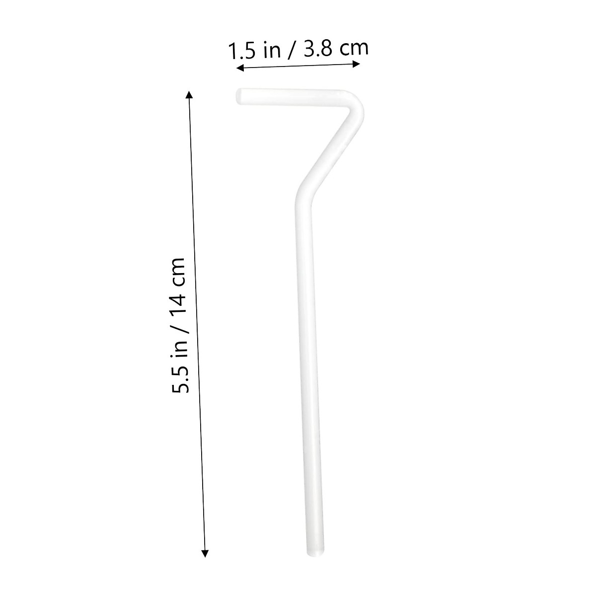 ULTECHNOVO Glass Cell Spreader, 4pcs Glass Coating Rod Glass Spreader Glass Diffuser Bars Professional Cell Spreaders Lab Glass Rod Tools Laboratory Spreader Cell Spreader