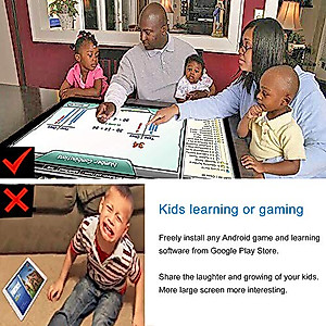 Wisepoch 55 inch Android Touch Screen All-in-one PC with 1920x1080 HDMI WiFi Bluetooth LAN for Learning Working Gaming Advertising