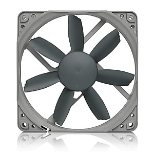 Noctua NF-S12B redux-1200, High Performance Cooling Fan, 3-Pin, 1200 RPM (120mm, Grey)