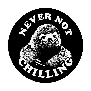 LG Never Not Chilling PopSockets Stand for Smartphones and Tablets PopSockets PopGrip: Swappable Grip for Phones & Tablets