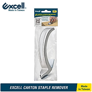 Excell Office Heavy Duty Carton Staple Remover Staple Removal Tool for School Office Home