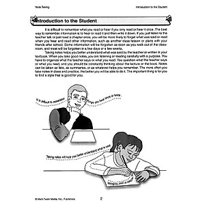 Mark Twain - Note Taking, Grades 4 - 8