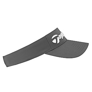 TaylorMade Men's Visor, Charcoal, One Size
