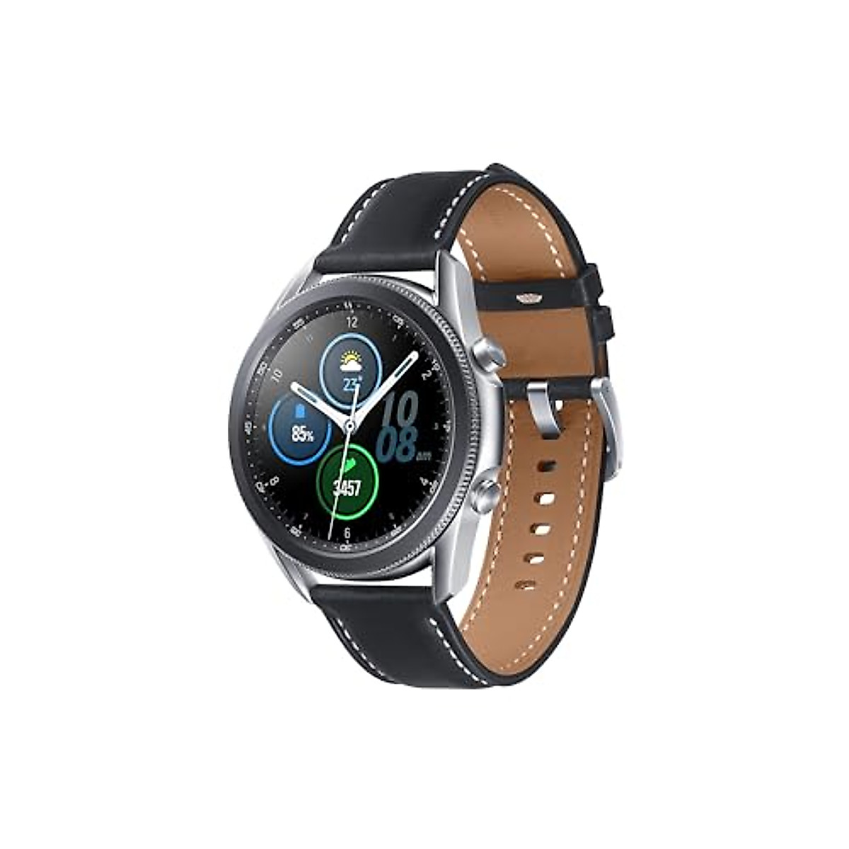 Samsung Galaxy Watch3 R840 Smartwatch (45mm Stainless Steel) International Version - Mystic Silver