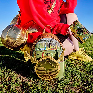 Loungefly Harry Potter Golden Snitch Mini Backpack