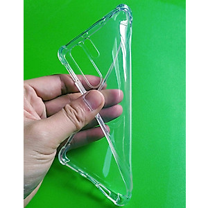 USTIYA Case for Huawei P30 Pro Clear TPU Four Corners Protective Cover Transparent Soft funda