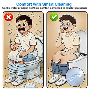 Bazyths Smart Toilet with Bidet Auto Open/Close Foot Touch Flush Dryer Heated Seat Dual Flushes Elongated One-Piece Design (ZYR1)