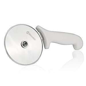 Bleteleh Pizza Cutter, Pastry Cutter, Professional Food Service Quality, 4-inch Stainless Steel Wheel Blade