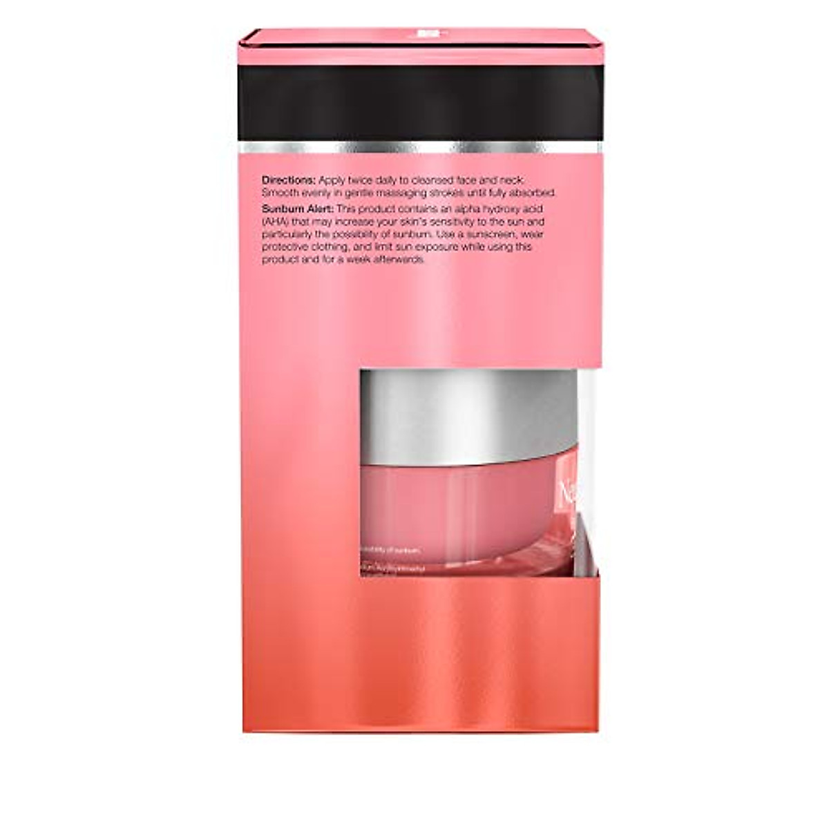 Neutrogena Bright Boost Brightening Moisturizing Face with Skin Resurfacing and Brightening Neoglucosamine for smooth skin Facial with AHA PHA and Mandelic Acids, Gel Cream, 1.7 Fl Oz