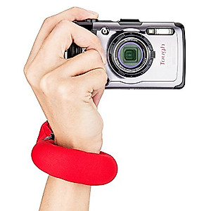 2 Pack Waterproof Camera Float Strap for Olympus TG-6 TG-5 TG-4 TG-3 TG-870 TG-860 Nikon W300 W150 W100 AW120 AW110 Canon D30 D20 Fuji Fujifilm XP140 XP130 XP120 XP90 XP80 & More Underwater Camera