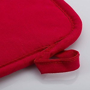 Westmark 2 Pot Holders, Professional, Red/Black