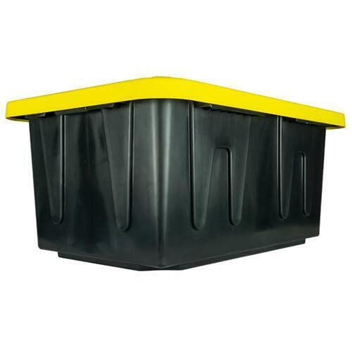 1 Pc of 27 Gallon Tote Box Plastic Storage Large Bin Organizer Stackable Container Lid
