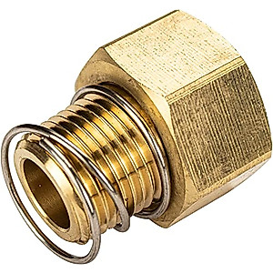Simpson Cleaning 7100051 Replacement 3/4-Inch Female Garden Hose for Pressure Washer Pumps, 1/2-Inch MNPT, Gold