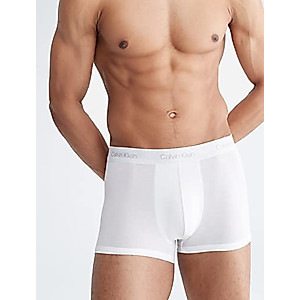 Calvin Klein Men's This is Love Pride Colorblock Cotton Underwear, White W/Persian RED, XL