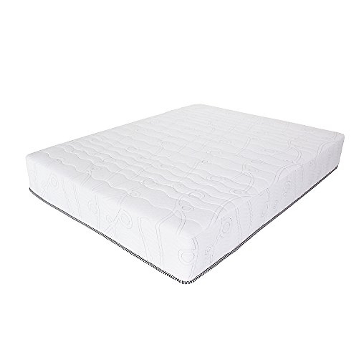 Olee Sleep 10 inch Omega Hybrid Gel Infused Memory Foam and Pocket Spring Mattress (Queen)