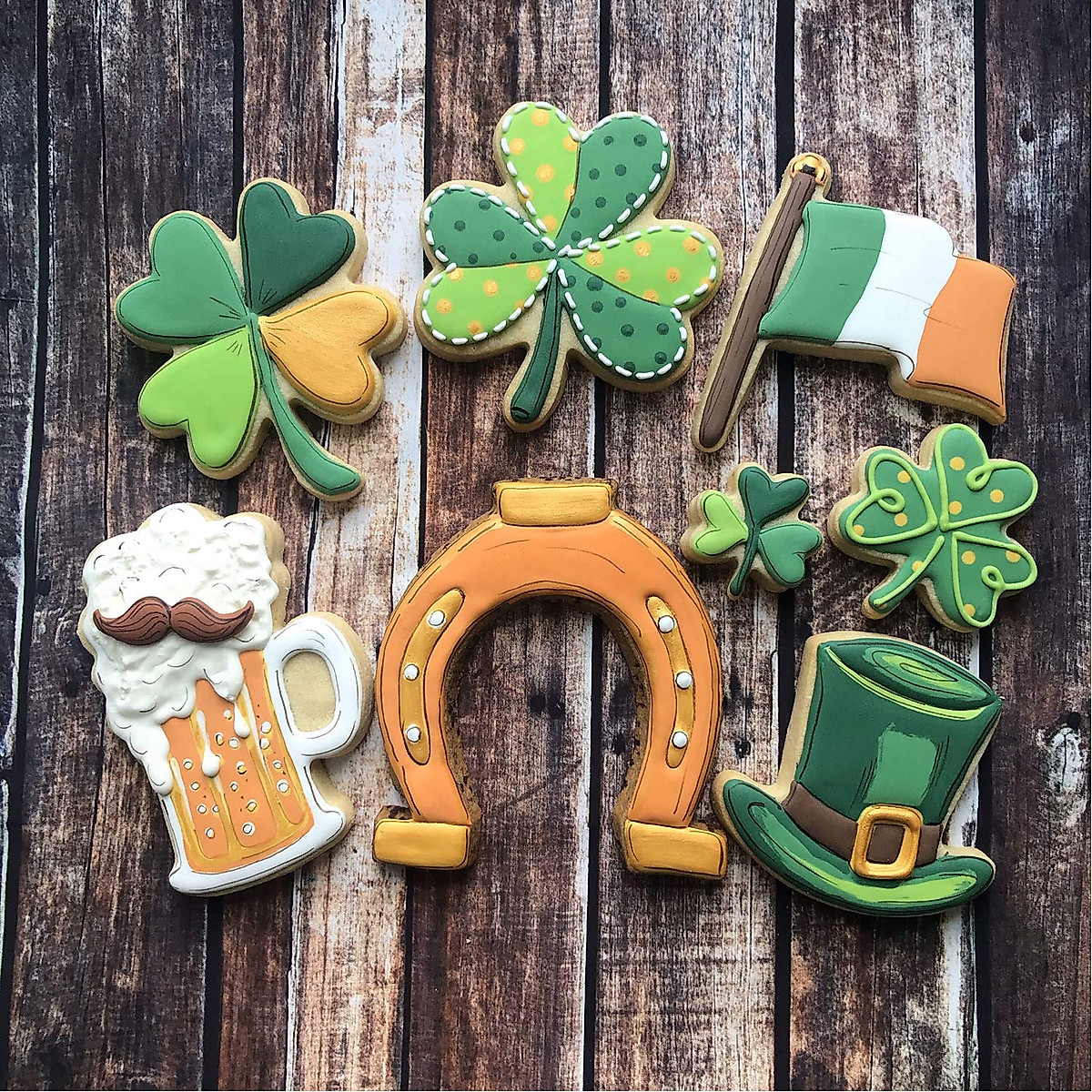 LILIAO Lucky Horseshoe Cookie Cutter - 4.3 x 4.5 inches - Stainless Steel