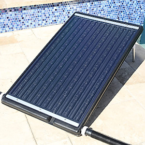 XtremepowerUS Swimming Pool DIY Solar Panel Above-Ground Heating System Spa Flat Pool Heater Panel Solar Heating
