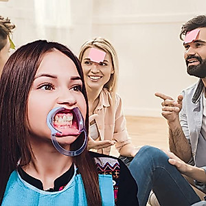 JMU Dental Cheek Retractor Mouth Opener for Teeth Whitening C Type Autoclavable, Clear Blue (Large,Small,Medium Pack of 3)