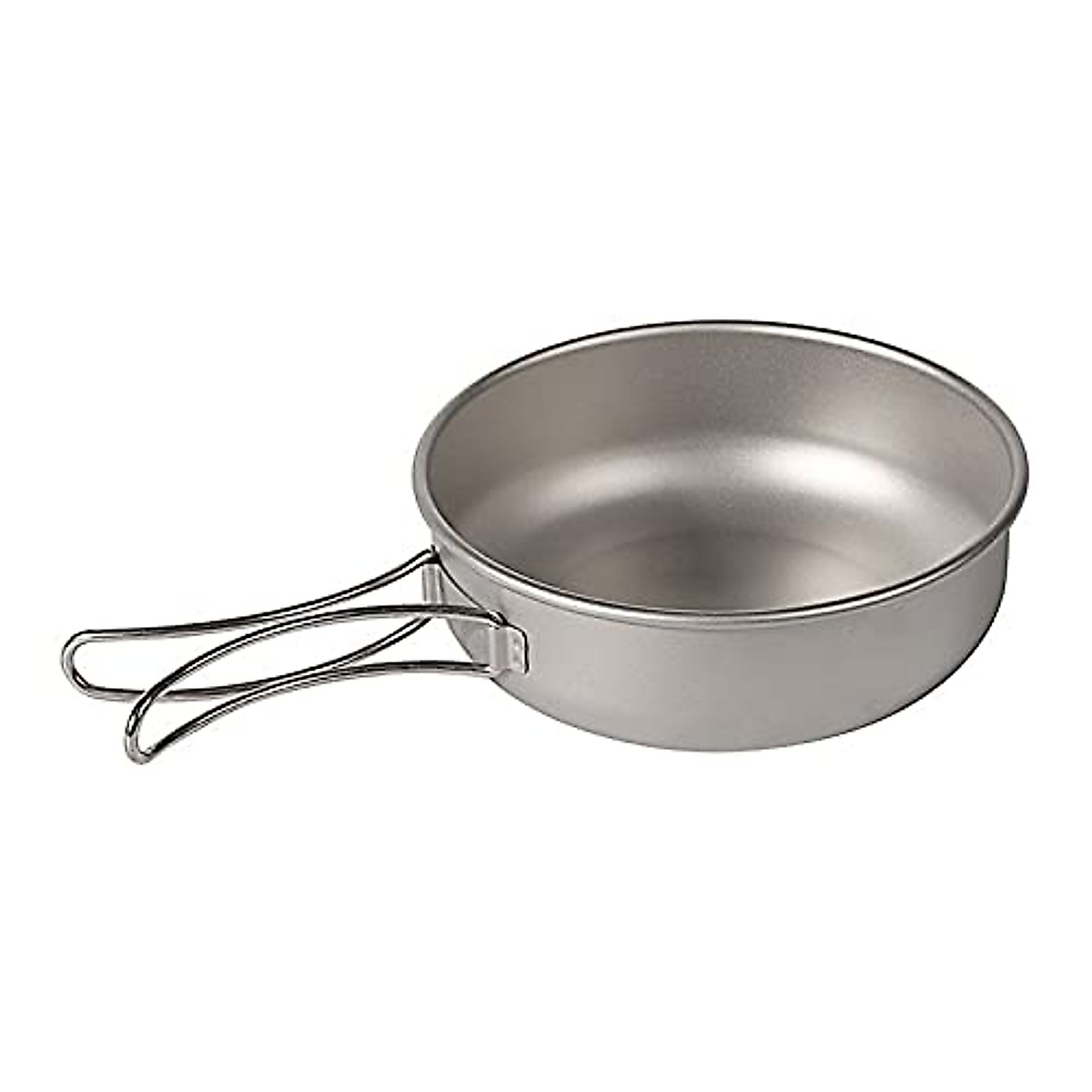 JAHH Camping Titanium Bowls 300ml-400ml with Titanium Folding Handles Folding Bowls Cookware Tableware Cutlery (Size : 300ml)