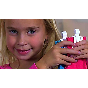 The Amazing Sock Clip Sock Holder, 32 Clips, Baby Pink, Made in U.S.A.