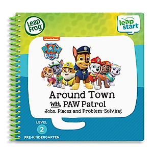 LeapFrog LeapStart 2 Book Combo Pack: Shapes & Colors & Around Town with PAW Patrol,Multicolor, 80-469500