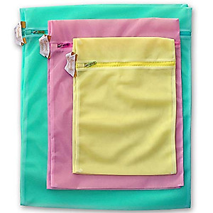 Laundry Bag Set of 7- Mesh Laundry Bags – Laundry Bags Mesh Wash Bags – Delicates Bag for Washing Machine – Lingerie Bags for Washing Delicates – Travel Organizer