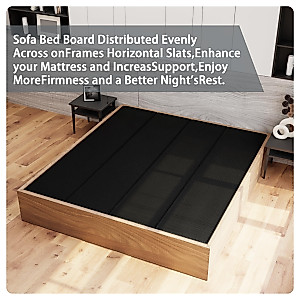 Imperius Bunkie Board,(30”x60” Twin Size) Bed Support Slats for Support to,Bed Support Slats for Support to Streamline and Minimize The Bed,Sleeper Sofa Board,Foldable Box Spring