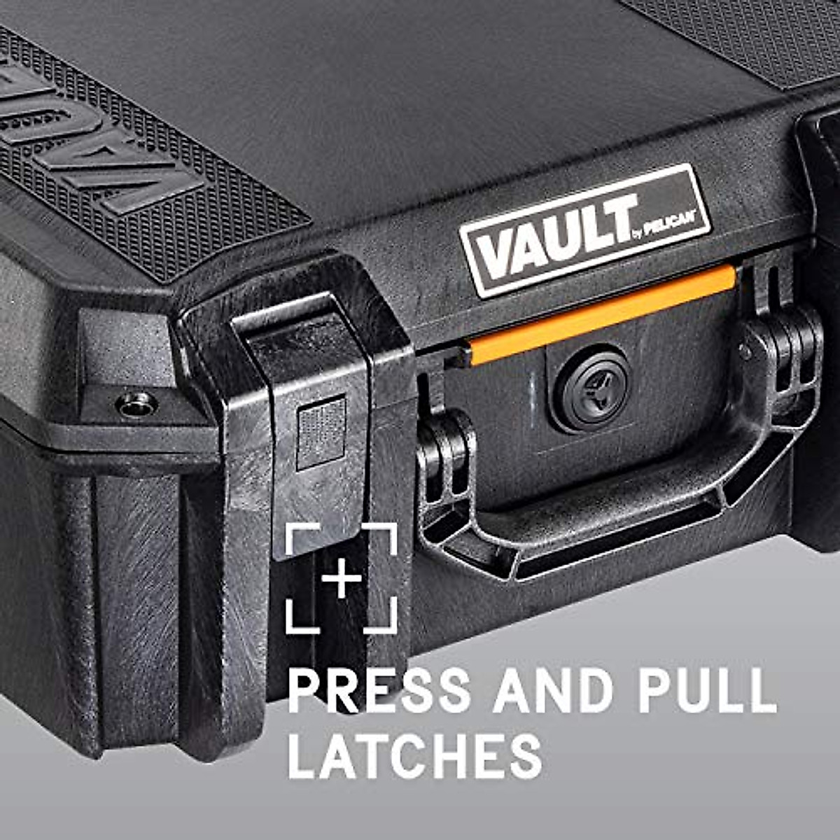Vault by Pelican - V300 Multi-Purpose Hard Case with Foam(Black)