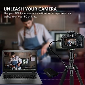 Y&H 4K Game Capture Card Live Streaming and Record in 4K30P or 1080P 120HZ,HDMI Zero-Lag Pass-Through USB3.0 Video Ultra-Low Latency for PS3, PS4, Xbox Series X/S, Xbox One, Nintendo Switch