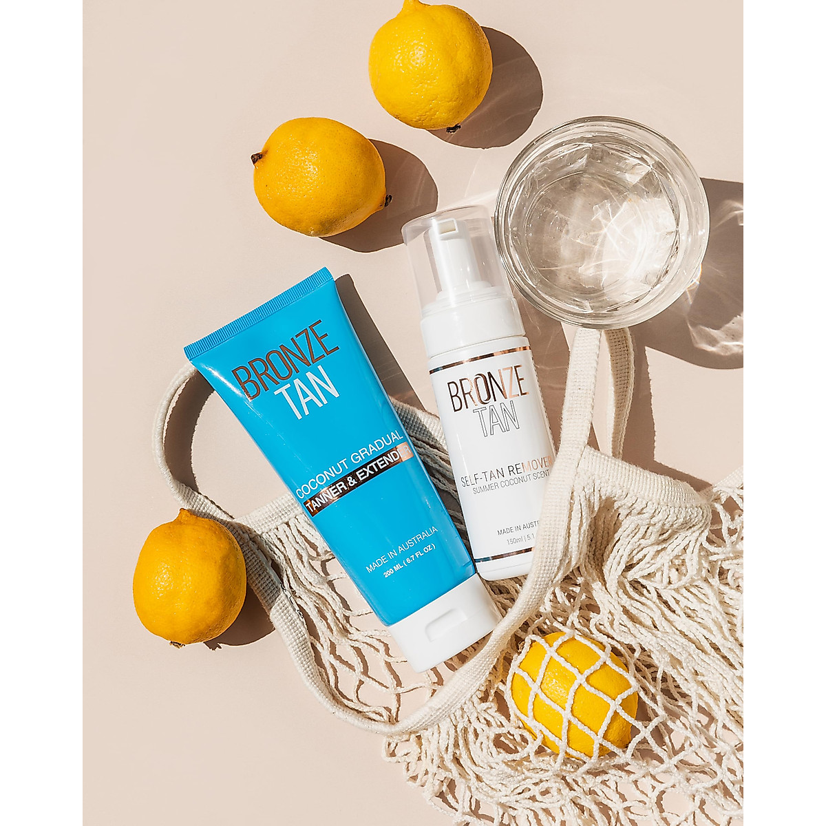 Bronze Tan Self Tan Remover For Fake Tan Streaks, Build Up, Correction, Or Full Removal Of Self Tanner or Bronzer - Summer Coconut Scent (150ML / 5.1 fl oz)