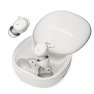 Wireless Earbuds for Sleeping, Smaller and Lighter Ultra-Soft Comfortable in-Ear Headphones Noise Blocking Designed for Sleep, Insomnia, Side Sleeper, Snoring, Air Travel, Meditation, Relaxation