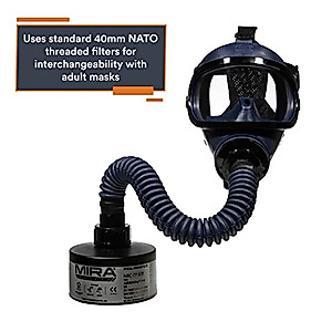 Kids Mask Respirator Full Face-CBRN (Large)