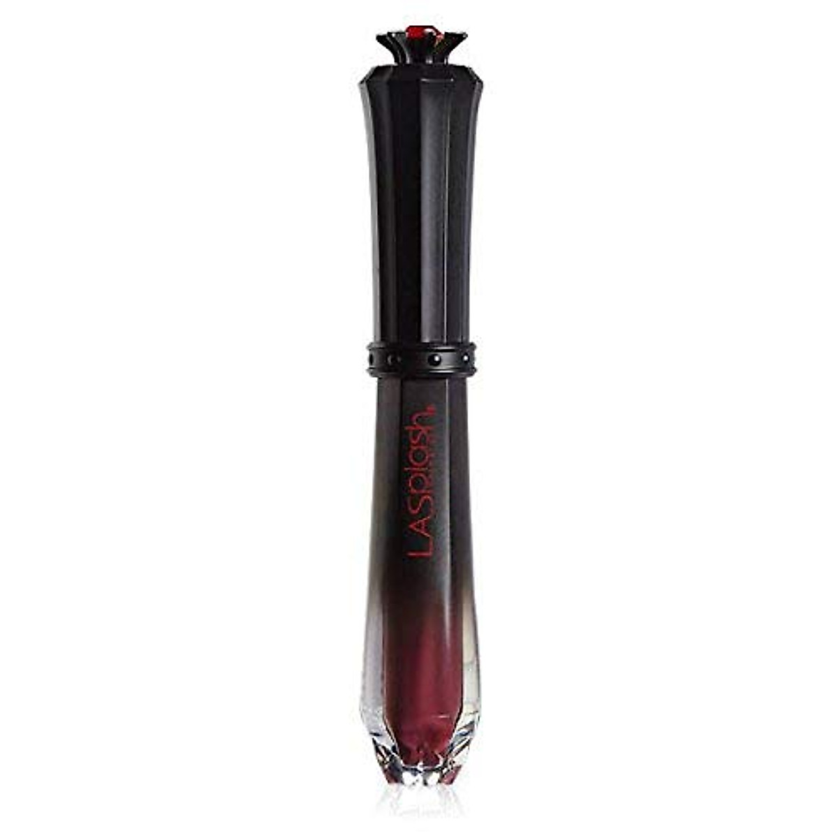 LA Splash Cosmetics Soft Long Lasting Liquid Dark Deep Red Lipstick Matte Scarlet Waterproof Liquid Lipstick- Wickedly Divine Collection (Queen of Hearts)