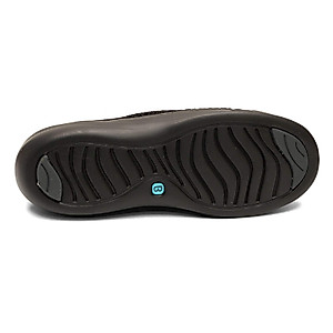 BZees Womens Charlie Slip-ons Loafer, Black, 8 US