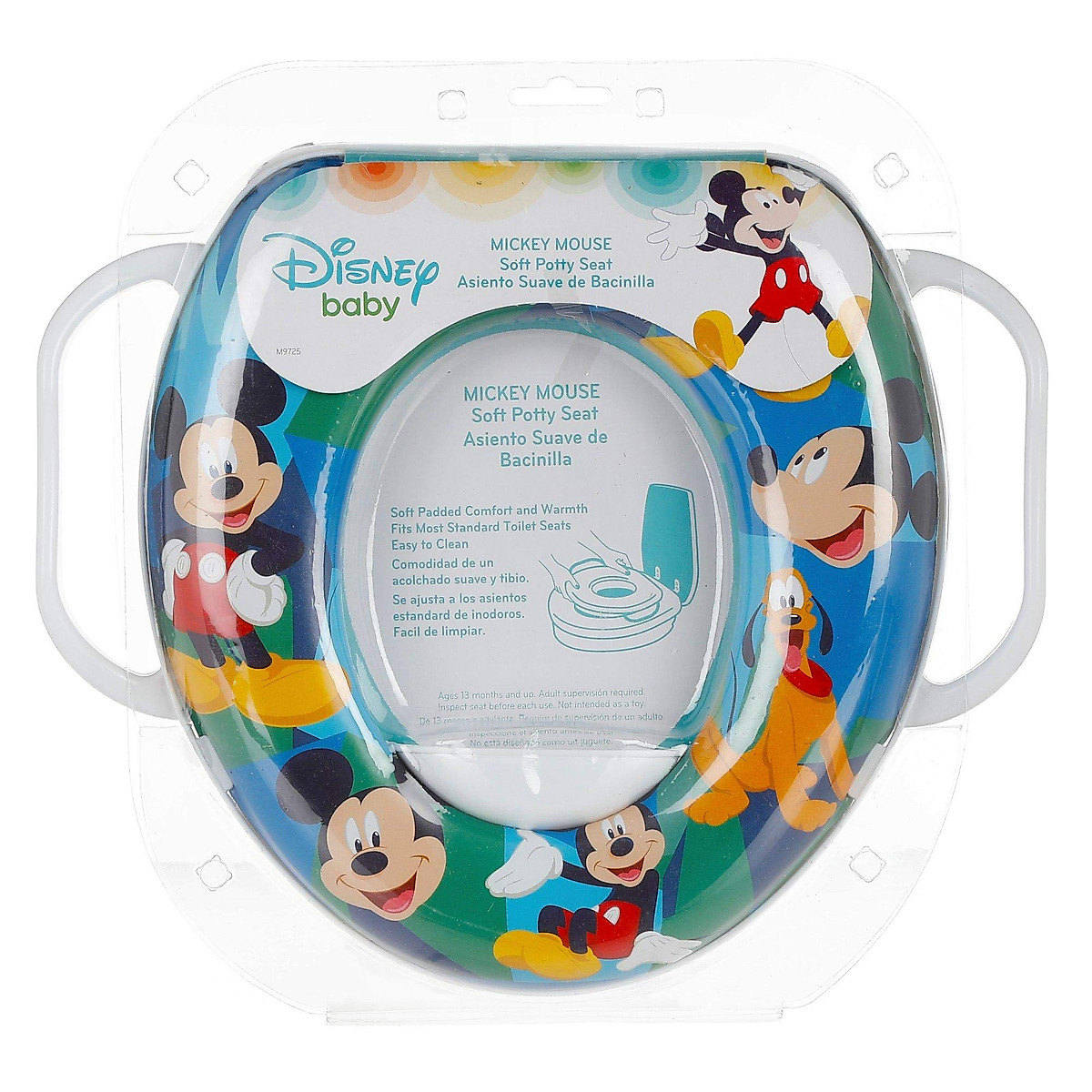 Mickey Mouse Soft Potty Seat With Handles