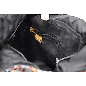 Himalaya Handmade Unique Design Mushroom Hand Embroidery crossbody bag Hippie Festival Travel 100% Hemp FAIR TRADE | Handmade with Love