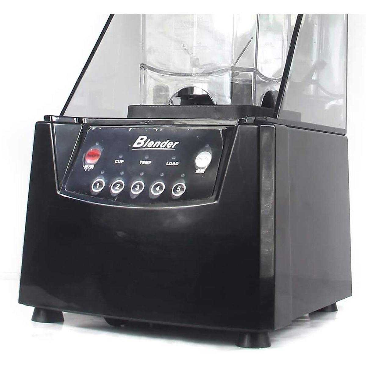 Blenders for Kitchen, 1.8L Countertop Professional Blenders Commercial Soundproof Blender Smoothie Maker Juice Ice Crusher Mixer with Two Volume Units for Making Juices