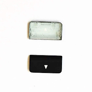 Replacement Individual AP08 Type Up/Down Key Cap and Hinges are Applicable for MacBook Pro Model A1425 A1502 A1398 for MacBook Air Model A1369/A1466 Keyboard to Replace The UP/Down Key Cap and Hinge