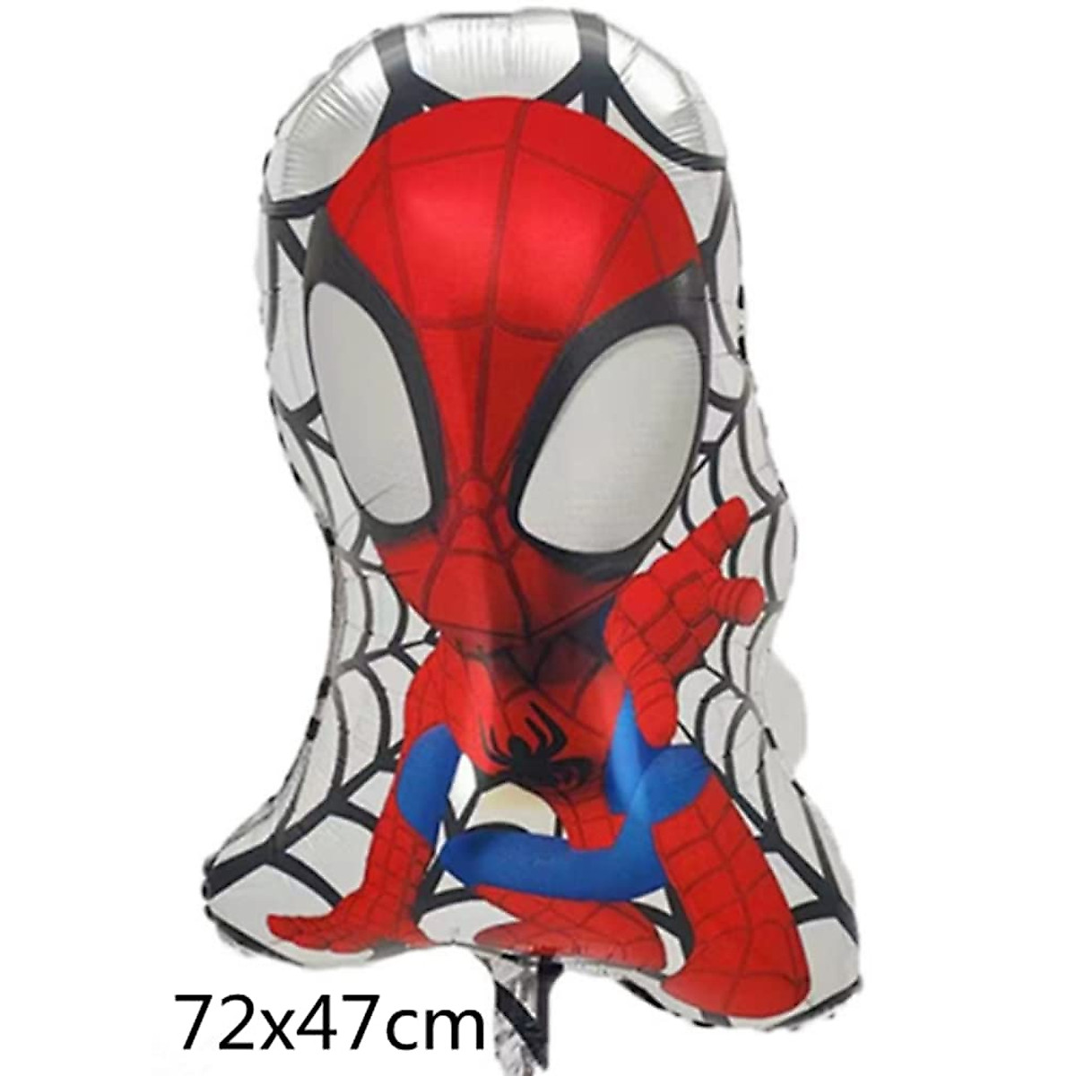 Spider hero and his magical friends aluminum foil balloons, Spider hero birthday party balloons, Spider boy theme party decorations