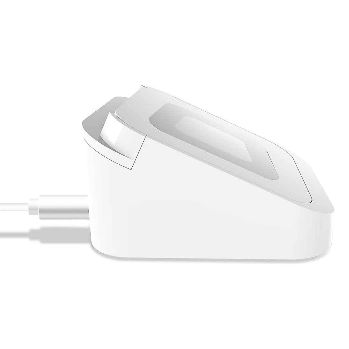 Oryuzi Dock Compatible with Square Reader 2nd Generation, USB Docking Station, White