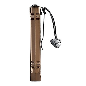 Streamlight 88813 Wedge XT 500-Lumen Slim Everyday Carry Flashlight, Includes USB-Cord, Pocket Lanyard, Coyote