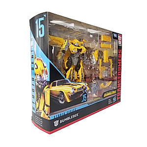 Transformers Studio Series Deluxe Class Rebekah's Garage Bumblebee with Charlie Exclusive Figure