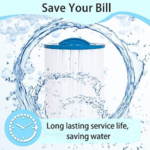 Future Way 6CH-940 Spa Filter Compatible with Pleatco PWW50P3, Filbur FC-0359 Hot Tub Filter, 45 sq.ft, 2-Pack