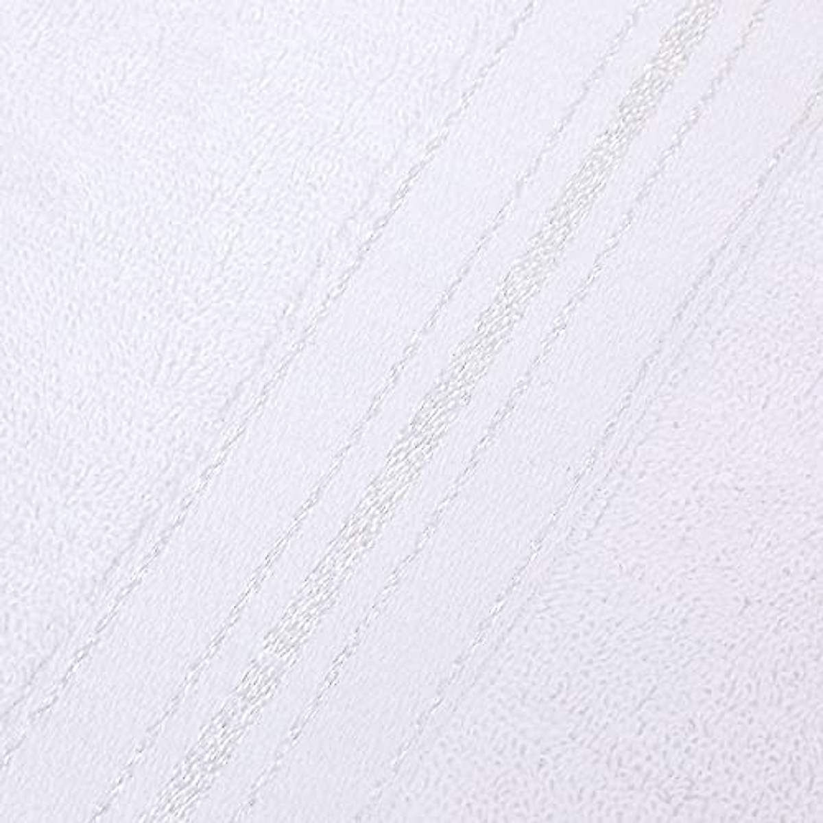 Italesse 4-Pack Hand Towels (13 x 29 inches) - 100% Cotton Hand Towels, Highly Absorbent, Odor-Free, Soft Towels for Bathrooms, Hotels, Kitchens and Spas (White)