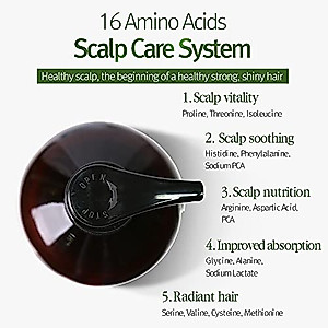 Bouquet Garni NARD Scalp Deep Cleansing Shampoo 33.8 Fl Oz - Natural Surfactant Anti Dandruff Shampoo for Itchy Dry Scalp - Natural Calming Ingredients Lavender Rosemary Argan Jojoba Oil Amino Acids