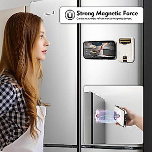 SkyEagle for Compatible Magsafe 2 in 1 Detachable iPhone 15 Wallet Case with Card Holder,Women Men Magnetic PU Leather RFID Blocking Flip Kickstand Credit Card Slots,for Apple 15 6.1",White